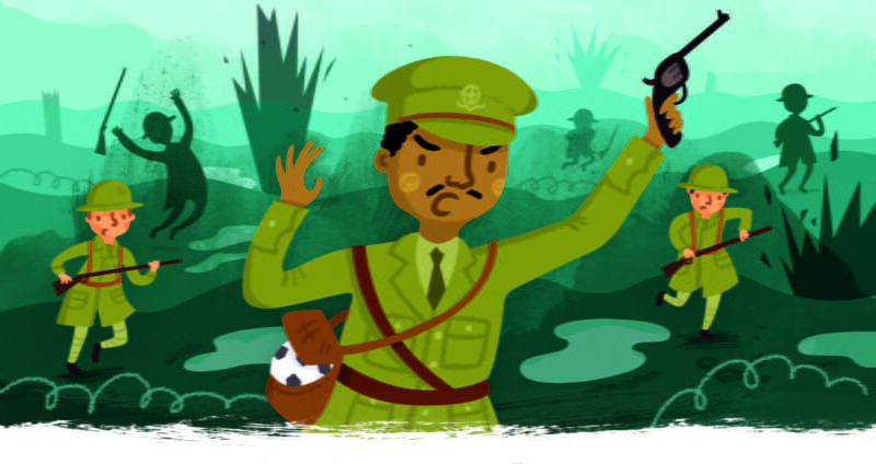 Walter Tull is a World War One History Hero - History Heroes