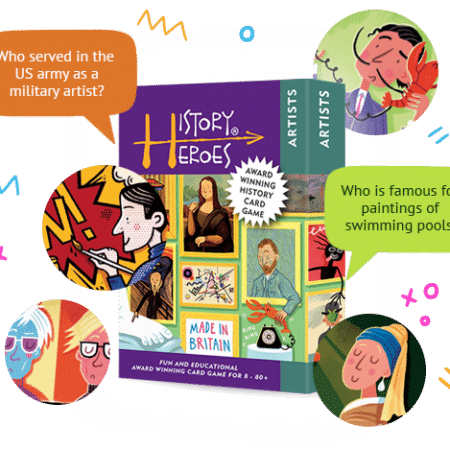 History Heroes: ARTISTS card game - History Heroes