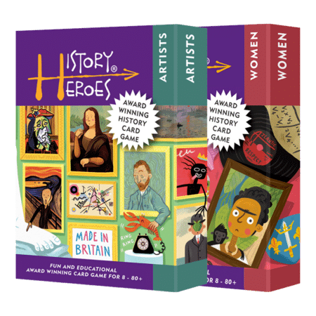 History Heroes: ARTISTS card game - History Heroes