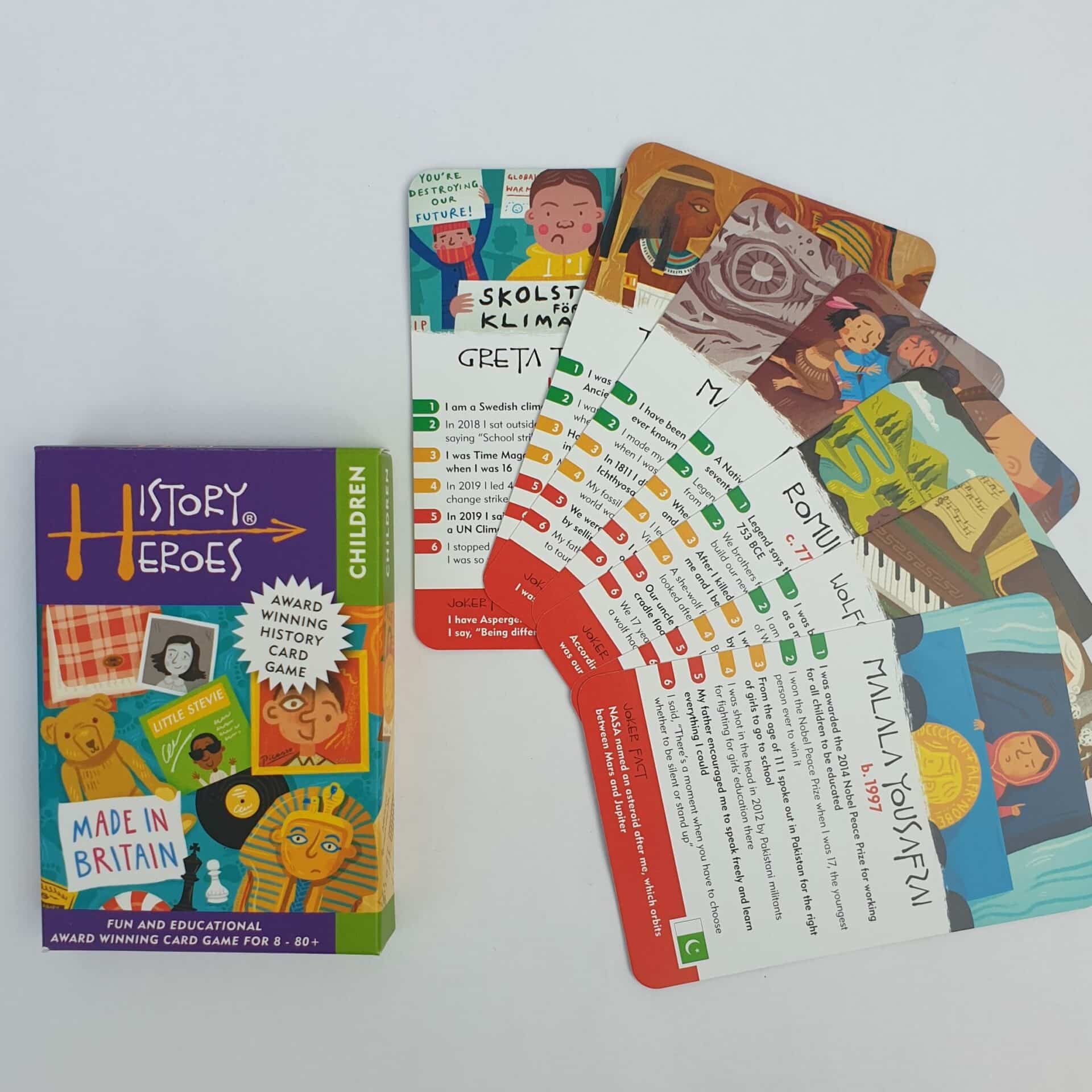 Fun educational games - Learn about history's CHILDREN Heroes