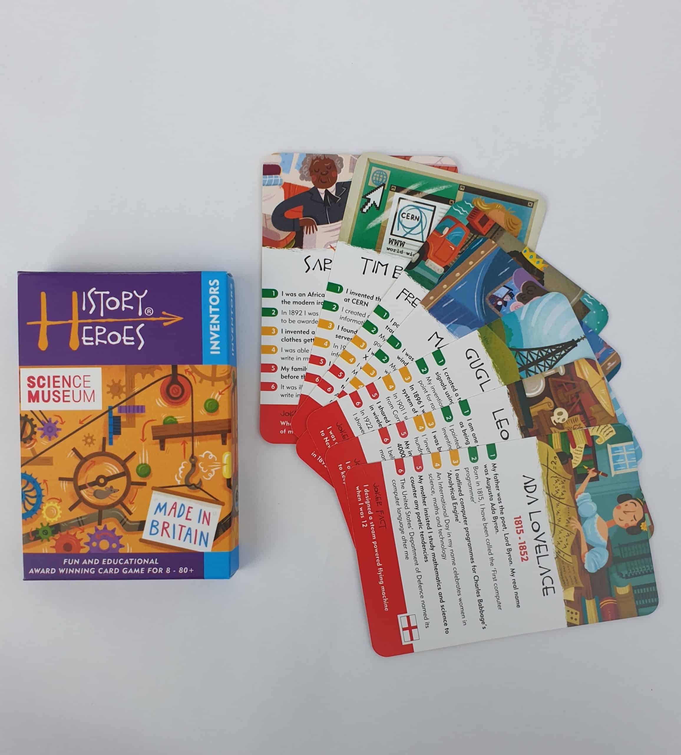 INVENTORS - Play The History Quiz Card Game | History Heroes