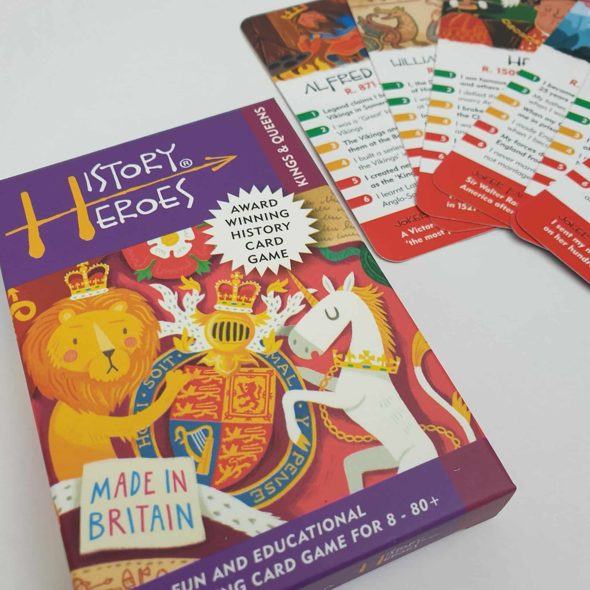 KINGS & QUEENS - Play The History Quiz Card Game | History Heroes