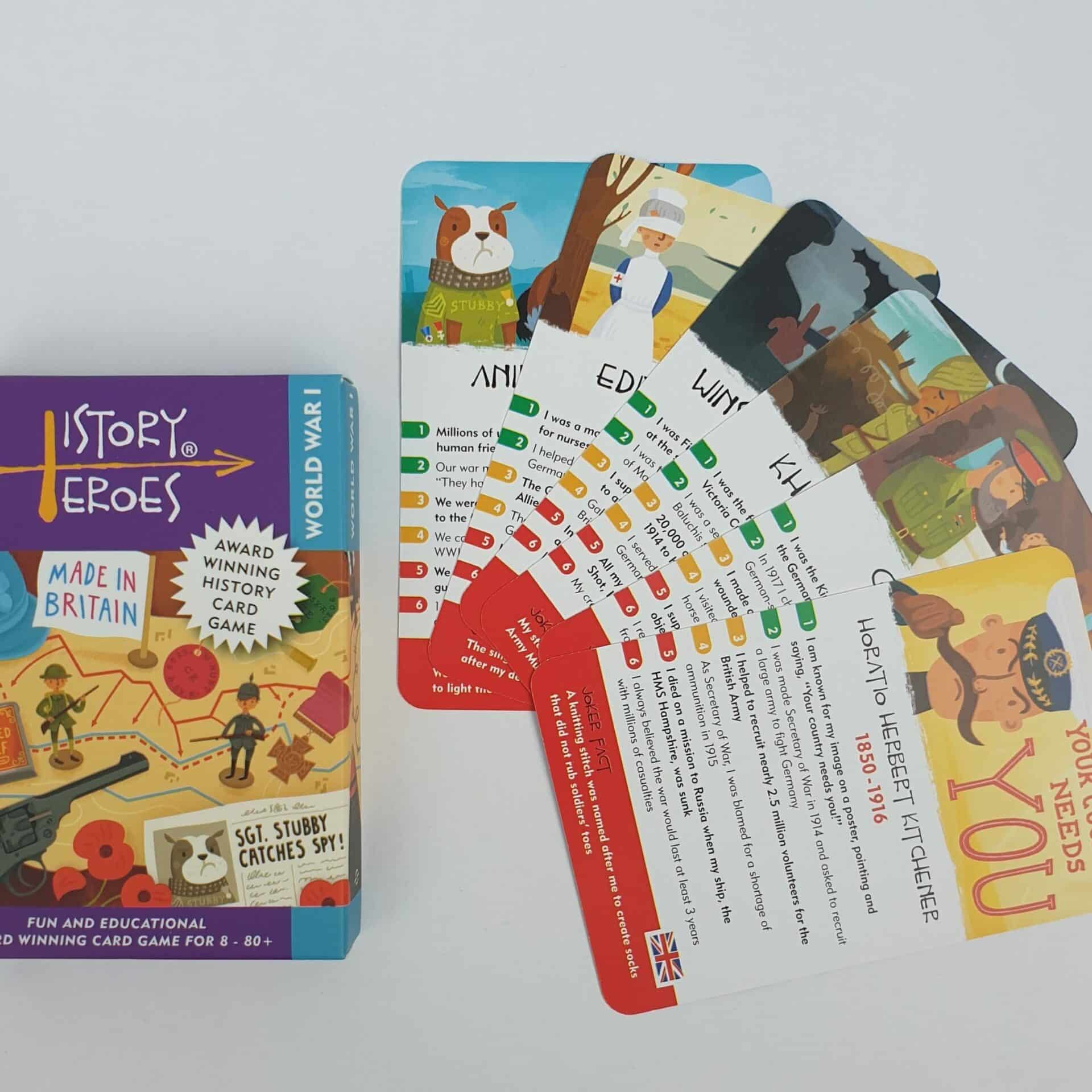 WORLD WAR 1 - Play The History Quiz Card Game | History Heroes