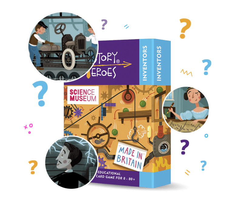 INVENTORS - Play The History Quiz Card Game | History Heroes