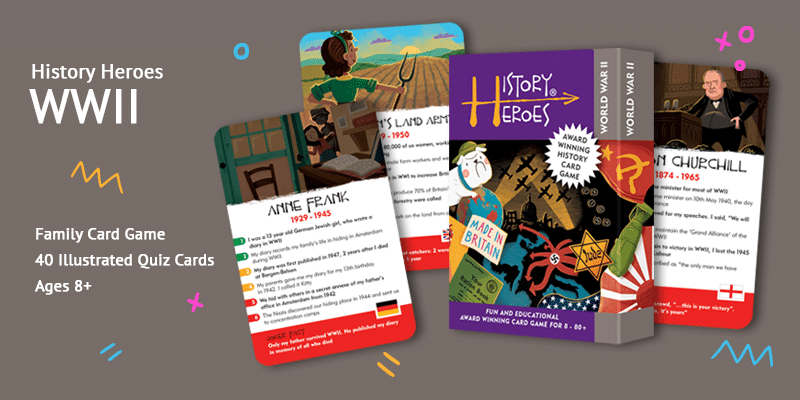 History Heroes: ARTISTS card game - History Heroes